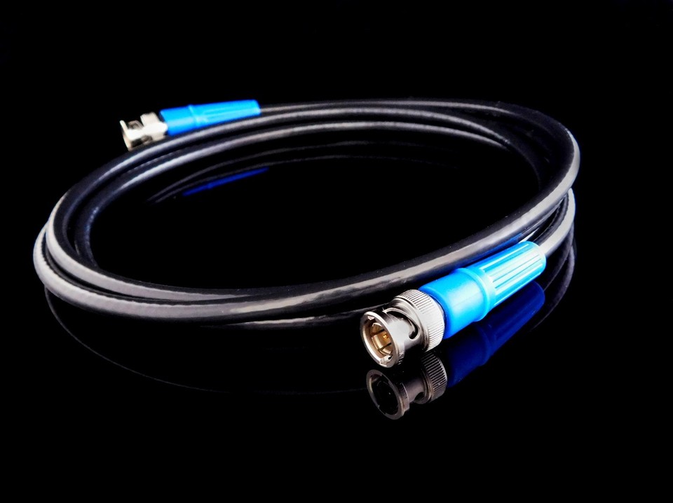 100' Belden 8241 High Quality RG59 SDI/HD Digital Video BNC Male Cable ...