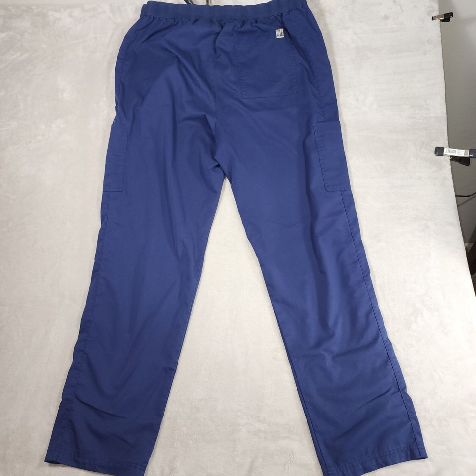 Roth Wear Scrub Pants Mens XLTall Navy Blue Medical Dental Hospital ...