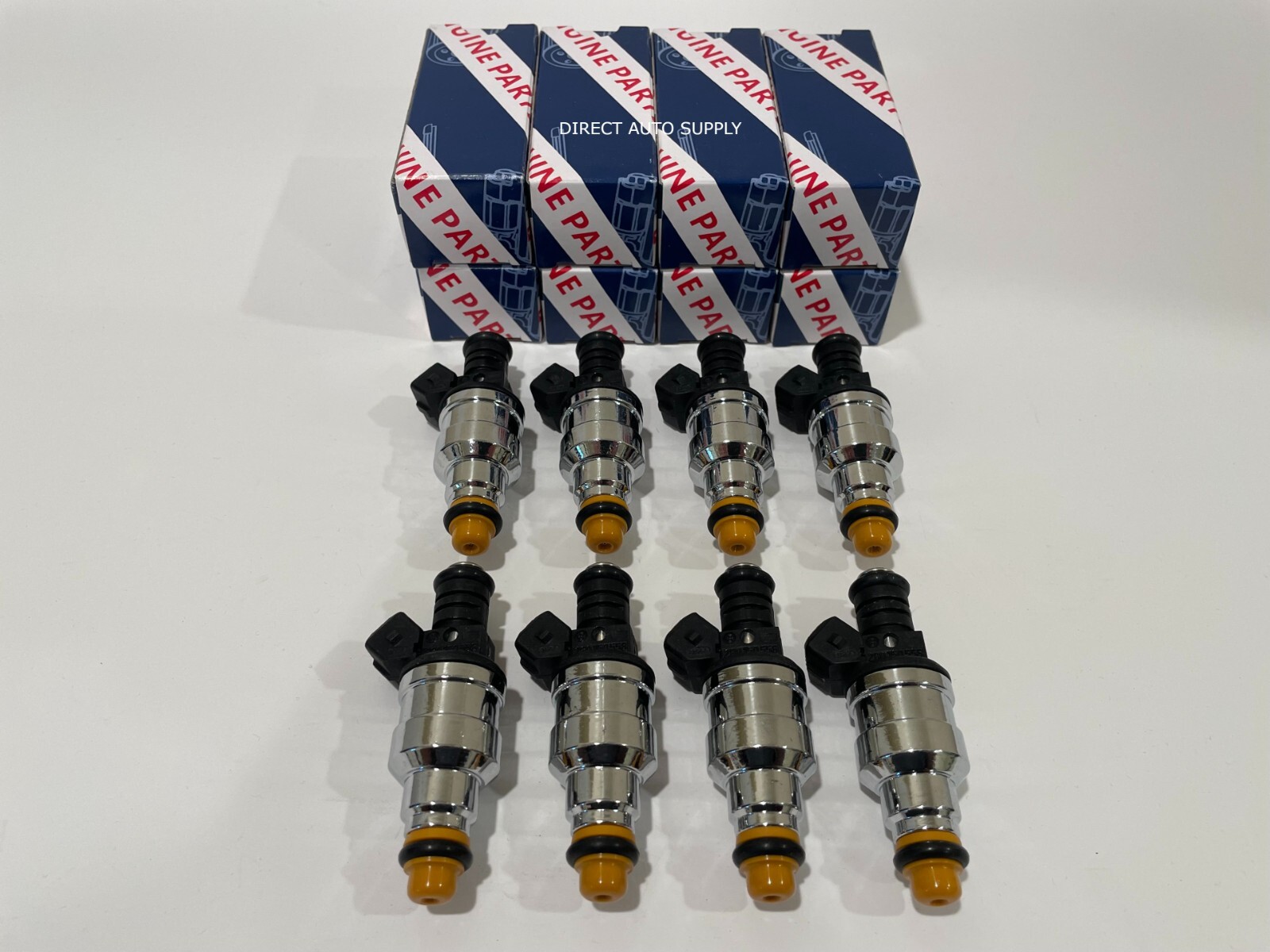 8 NEW OEM FUEL INJECTORS 42lb 440cc 0280150558 LT1 LS1 LS6 MUSTANG SOHC ...