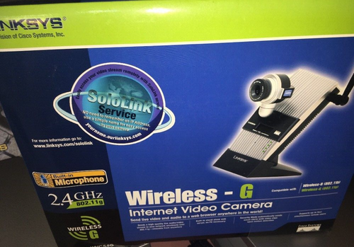 linksys wireless G internet video camera wvc54g-New(Display Model ...