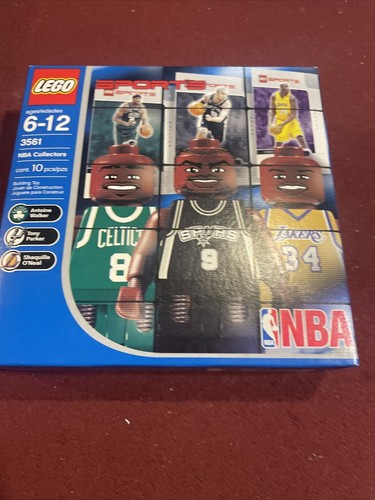 LEGO Sports : NBA Collectors #2 (3561) ; SHAQUILLE O’NEAL, TONY PARKER ...