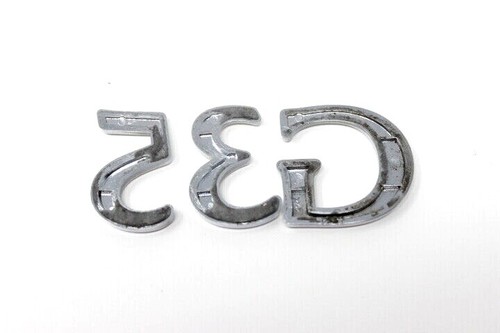 2003 - 2006 INFINITI G35 SEDAN REAR TRUNK CENTER EMBLEM LOGO BADGE SIGN ...