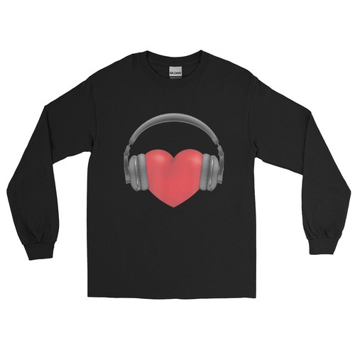 I HEART Music Hip Hop Rap Swag Drip Gift Long Sleeve | eBay