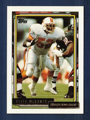 1992 Topps Gold Keith McCants #280 Tampa Bay Buccaneers MINT | eBay