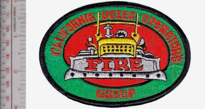Dozer Operator's Group Forest & Wildland Fire Crew California vel NO ...