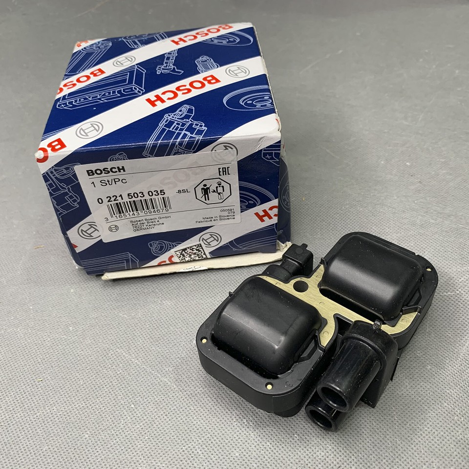 BOSCH Ignition Coil 0221503035 For Mercedes CL ML S Class C CLK E UF359 ...