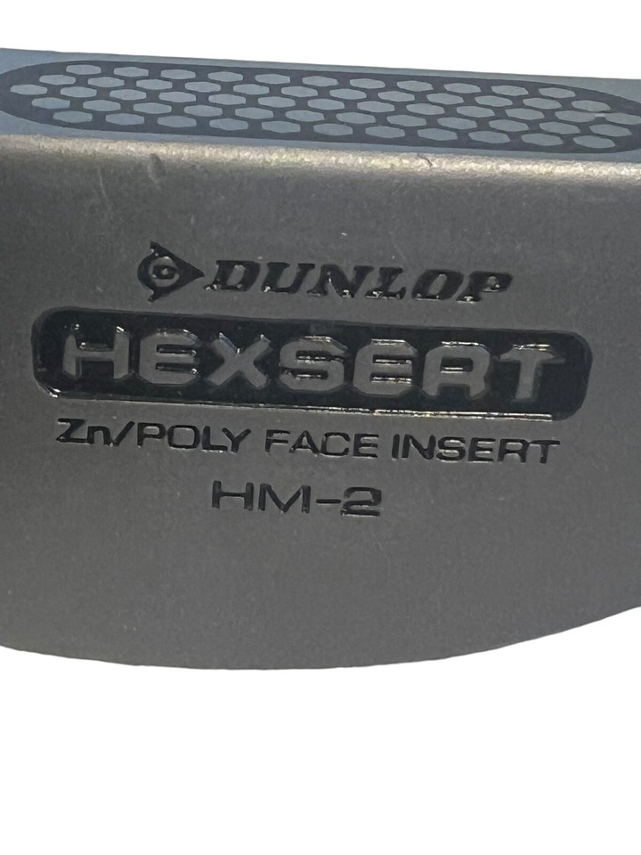 Dunlop HEXSERT HM-2 Zn/POLY FACE INSERT Putter Head | eBay