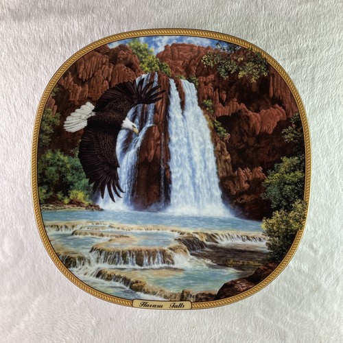 HAVASU FALLS Thundering Waters Plate #4 Frank D. Miller Bradford ...