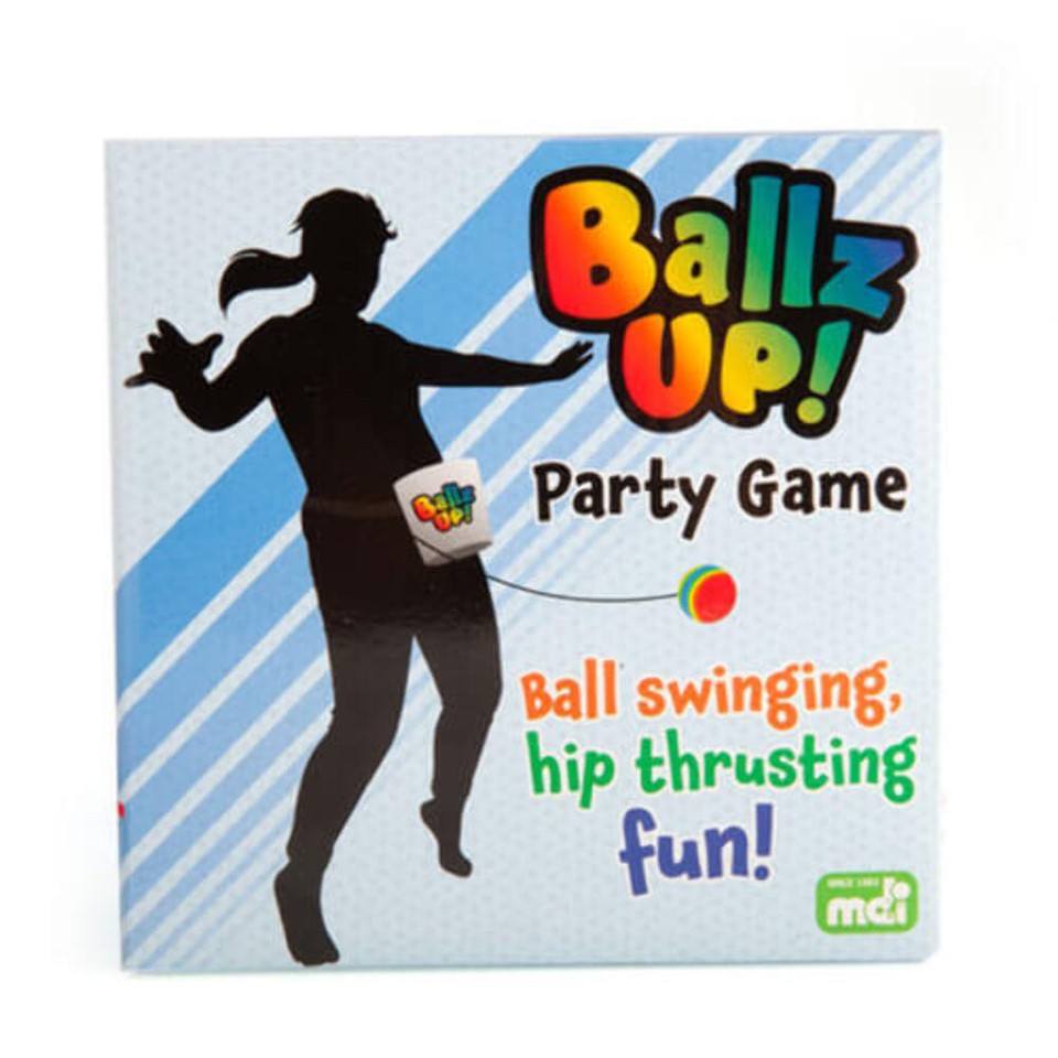Ballz Up! Party Game Comes With Plastic Tub Elastic Band And Ball On ...