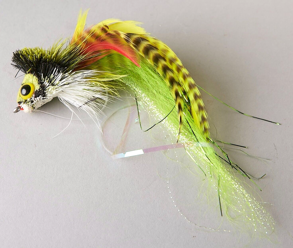 VINTAGE MUSKIE/PIKE STREAMER FLY SURFACE ~ HAND TIED | eBay