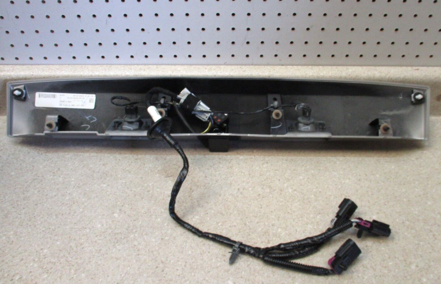 09 to 14 Yukon Liftgate Hatch License Plate Trim Applique with Backup ...