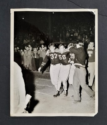 1946 antique HAZLE township HIGH SCHOOL pa FOOTBALL PHOTO hazleton JIM ...