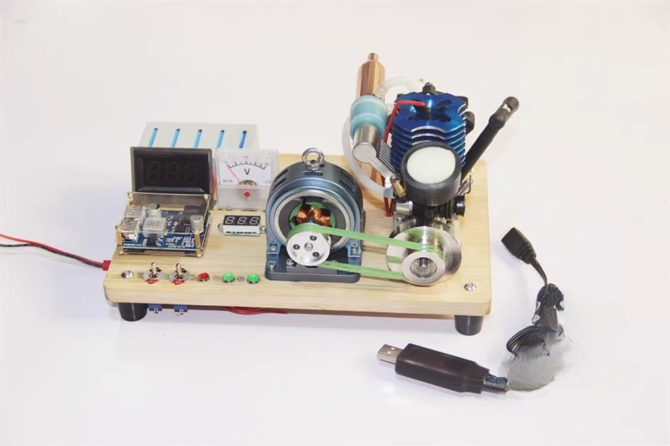 High Power DIY Generator Motor Model - Pure Copper Movement in Metal | eBay