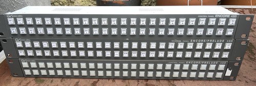 3 CONTROL PANEL Grass Valley Encore 48B | eBay