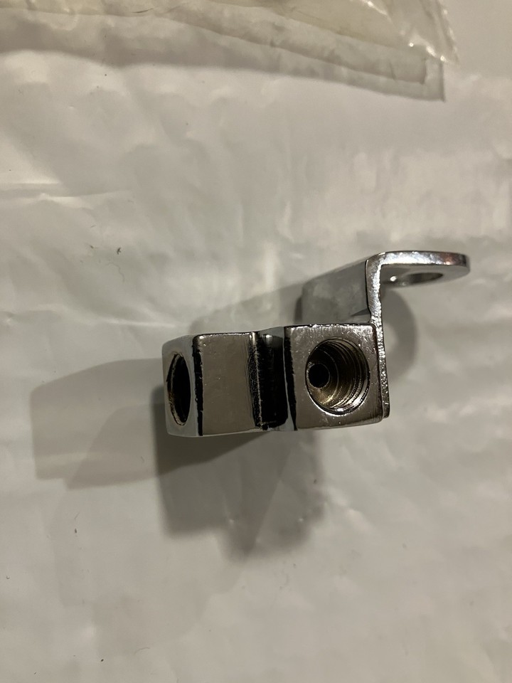 Chrome Brake Line Tee for Harley FL 58-69 Rear Panhead Shovelhead ...