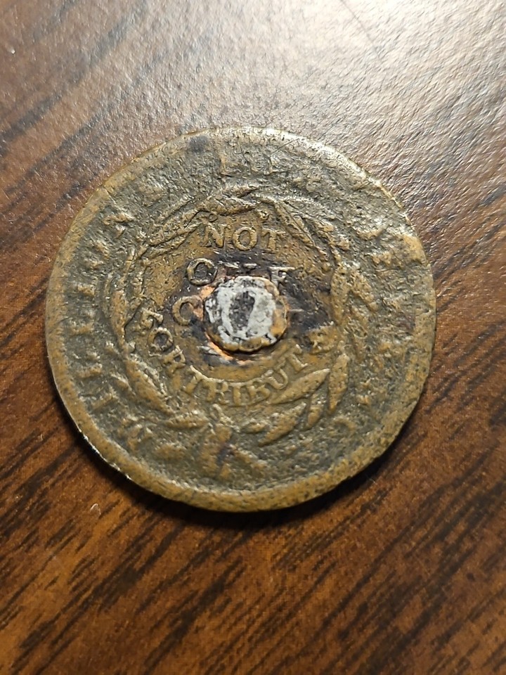 1837 "Not One Cent for Tribute" "Millions for Defence" Hard Times Token ...