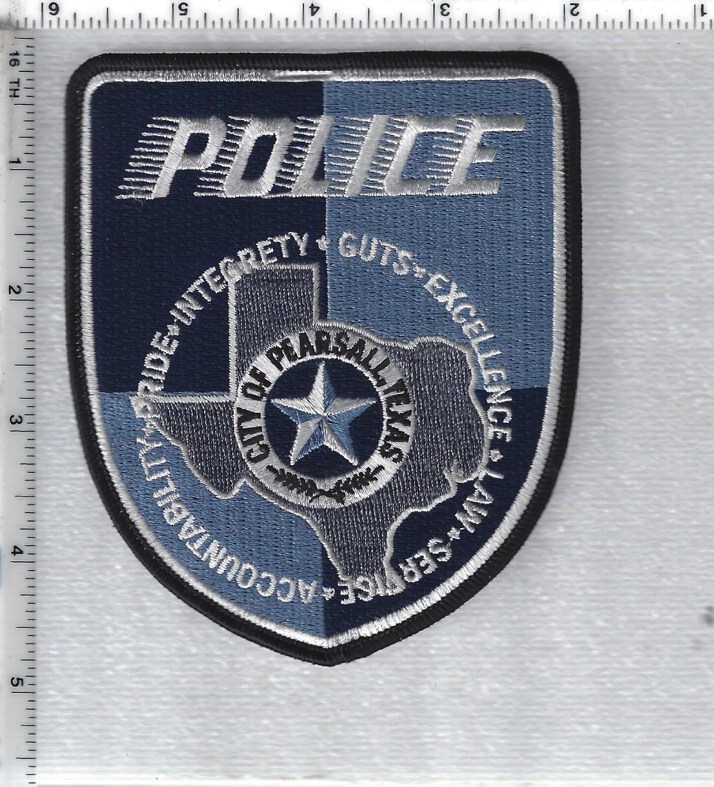 City of Pearsall Police (Texas) Shoulder Patch | eBay
