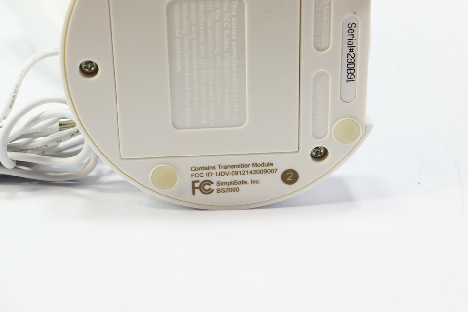 Simplisafe Base Station BS2000 Wireless Home Security 1st Gen Original ...