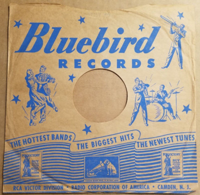 10" Bluebird 78 record sleeve sleeves, see the photos. | eBay