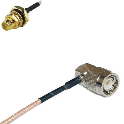 RG316 RP-SMA Female O-Ring to TNC Male Angle RF Cable Rapid-SHIP LOT | eBay