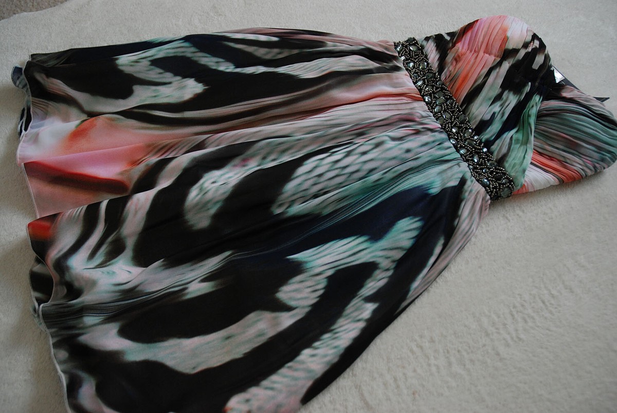 Little Mistress Bandeau Embellished Prom Dress on Sale ...