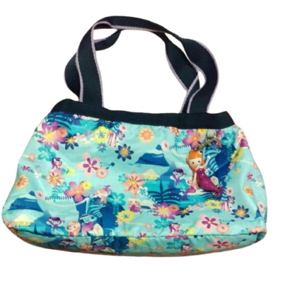 LeSportsac & Disney It's a Small World Molly Handbag & Pouch Blue With ...
