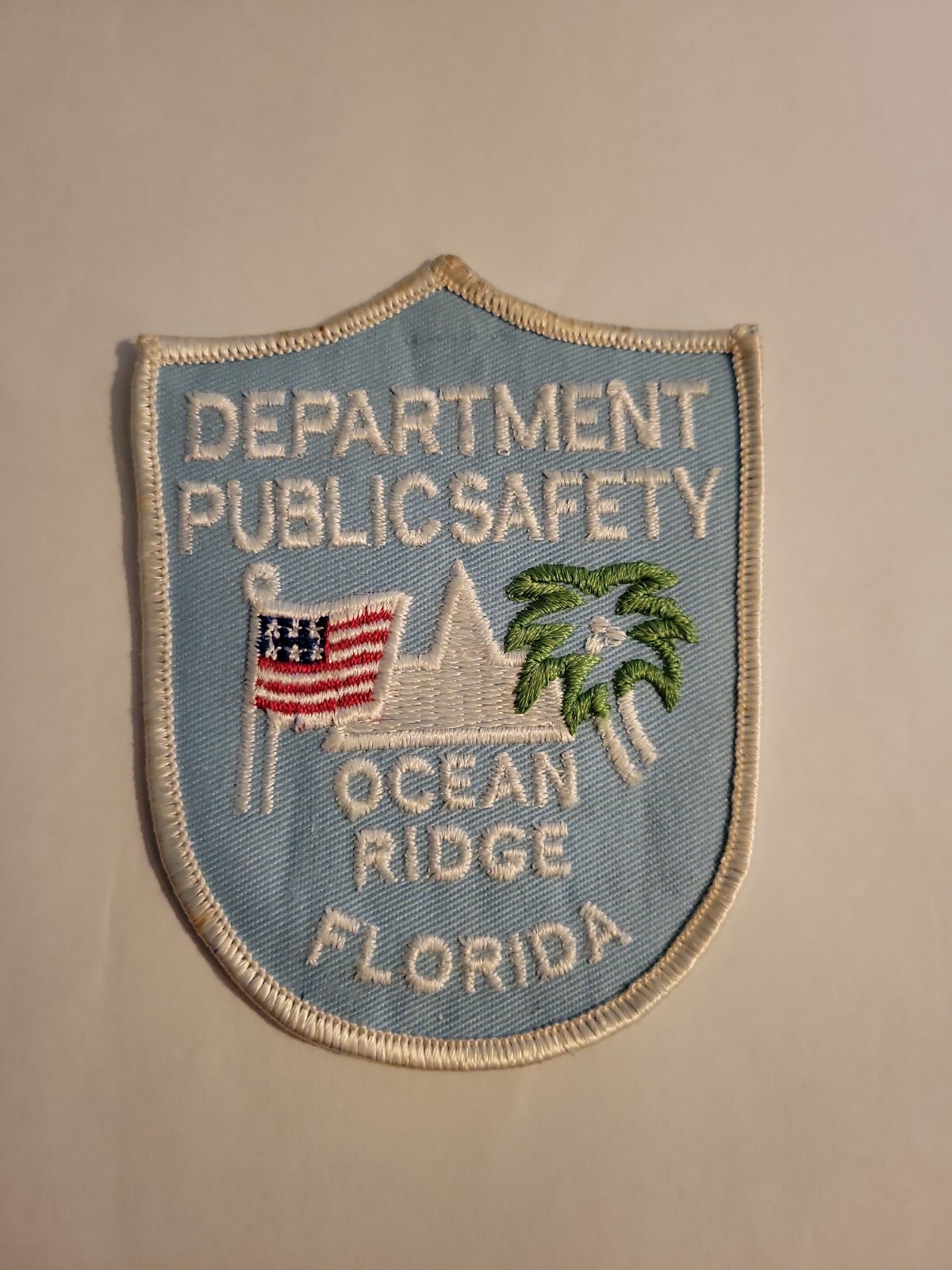 OCEAN RIDGE DEPARTMENT OF PUBLIC SAFETY- FLORIDA PATCH Free Shipping ...