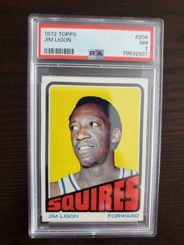 Jim Ligon 1972 Topps #204 PSA 7 NM Near Mint | eBay