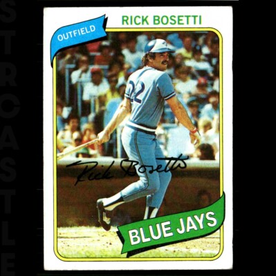 1980 Topps - Rick Bosetti #277 Toronto Blue Jays ⚾ Baseball Card | eBay