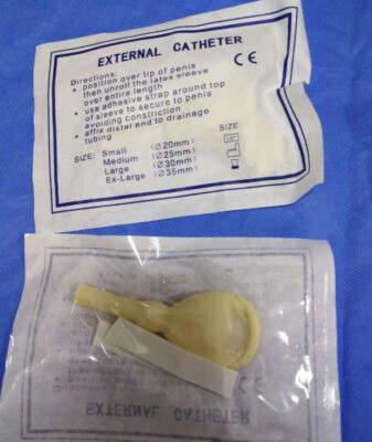 30 PCS - Male Latex External Condom for Urine Incontinence 4 Sizes | eBay