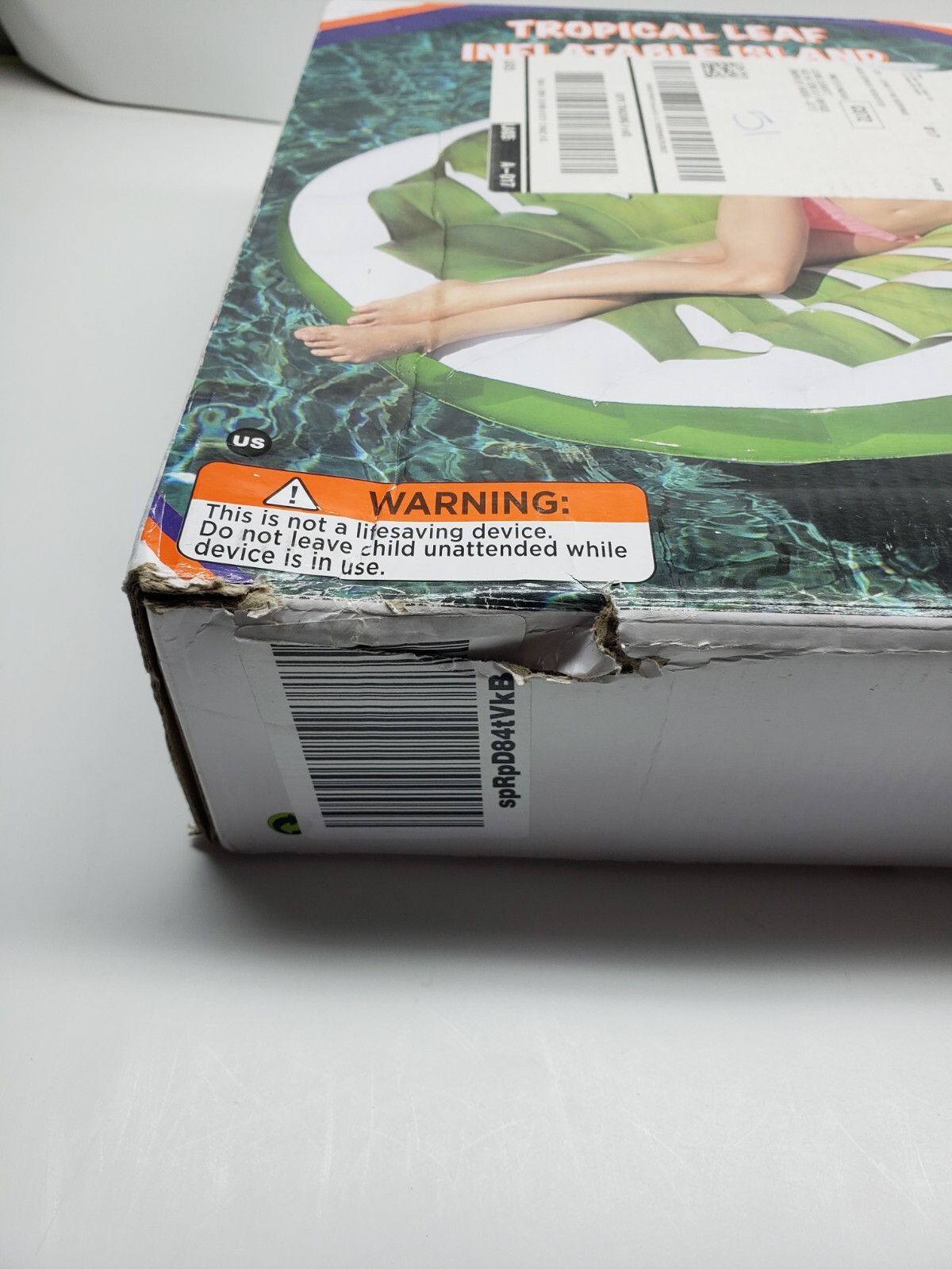 Joyin Giant Inflatable 78" Tropical Leaf Island Summer Swimming Pool ...