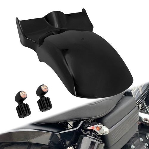 Short Fender + Rear Blinker Fit For Harley Softail Fat Boy Breakout ...