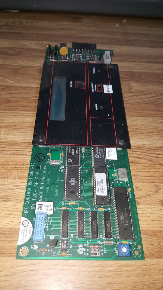 FCI 7200 series 1120-0746 RDU RELEASING DEVICE UNIT FIRE ALARM SAFETY ...