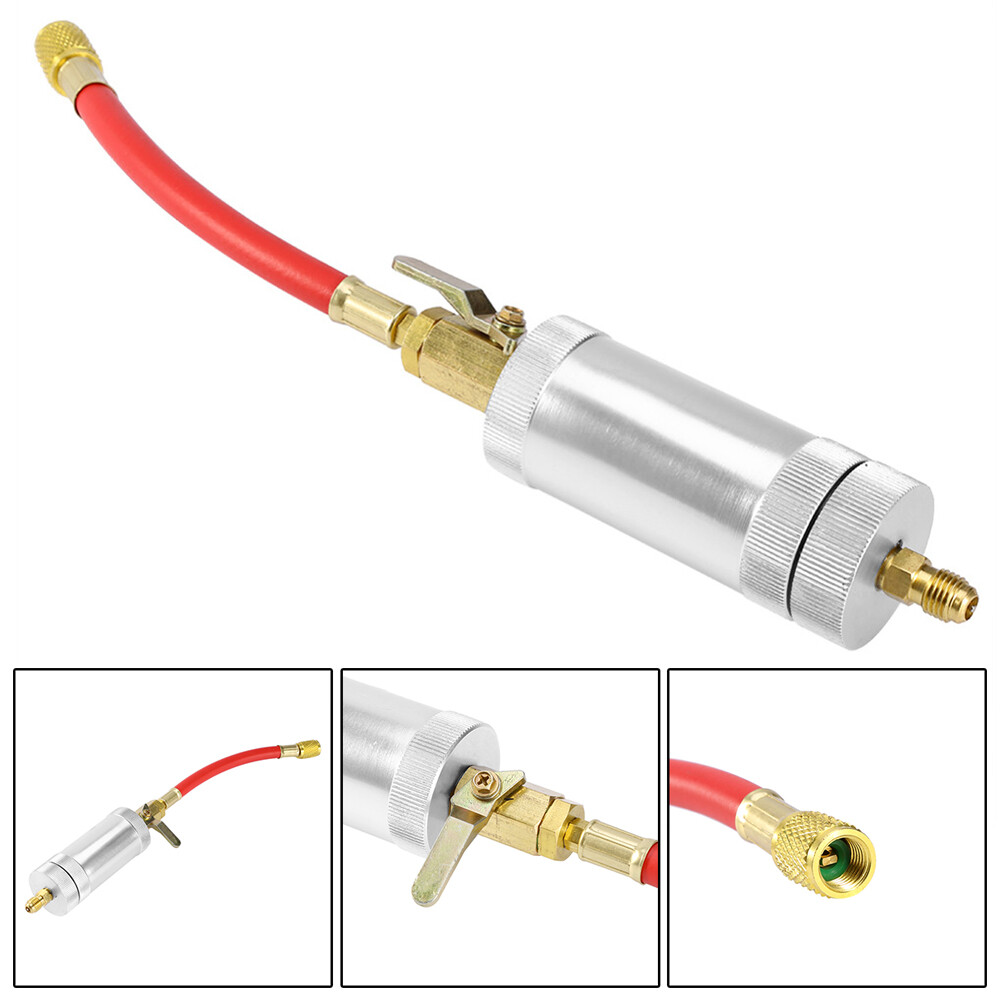 Car Oz R134A R12 R22 A/C Air Conditioning Oil Injector Oil Dye ...