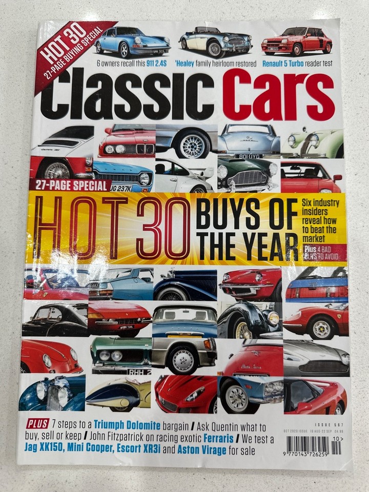 CLASSIC CAR magazines x 8 2020 | eBay UK