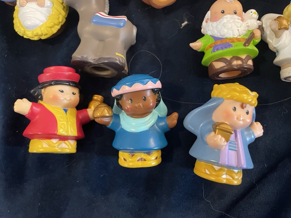 2008 Little People Nativity Set including: Inn of Bethlehem, Nativity ...