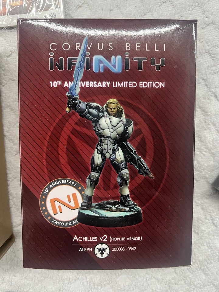 ACHILLES V2 INFINITY CORVUS BELLI 10TH ANNIVERSARY LIMITED EDITION 6cw ...