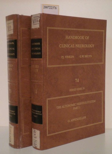 Handbook of Clinical Neurology 74, 75 Revised Series 30, 31 The ...
