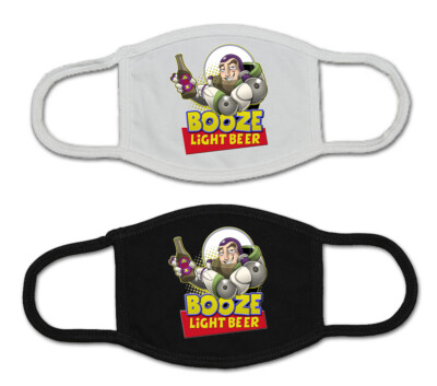 Buzz Lightyear Face Mask Food and Wine Festival Booze Lightbeer Adult ...