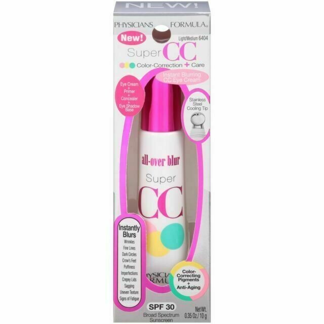 Physicians Formula Super CC Eye Cream + Color Corrector 6404 - Light ...