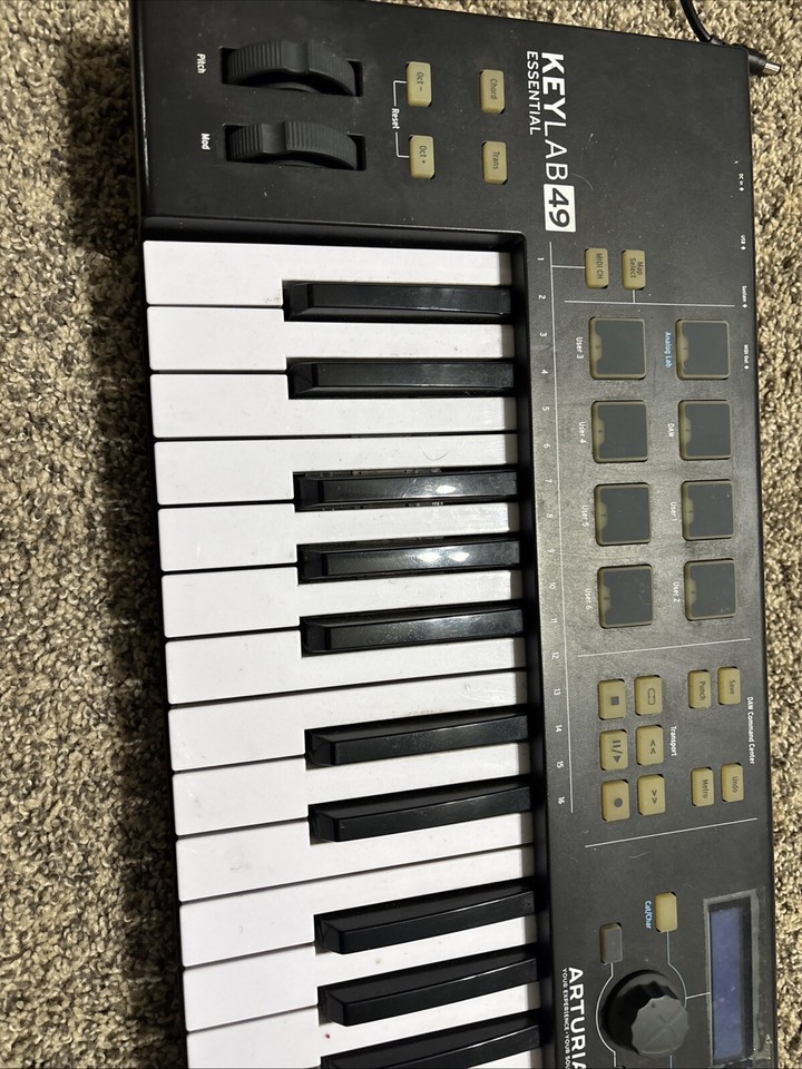Arturia KeyLab 49 Essential Midi Controller Keyboard 49 Key | eBay