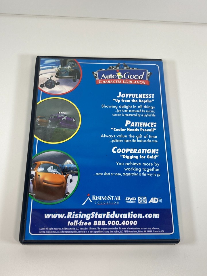 Auto B Good Character Education DVD Vol 6 School Edition Joyfulness ...