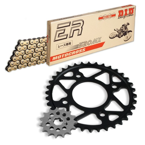 Kawasaki KX250 F T6F,T7F,T8F,W9F,XAFB 2007 MX DID Chain & Sprocket Kit ...