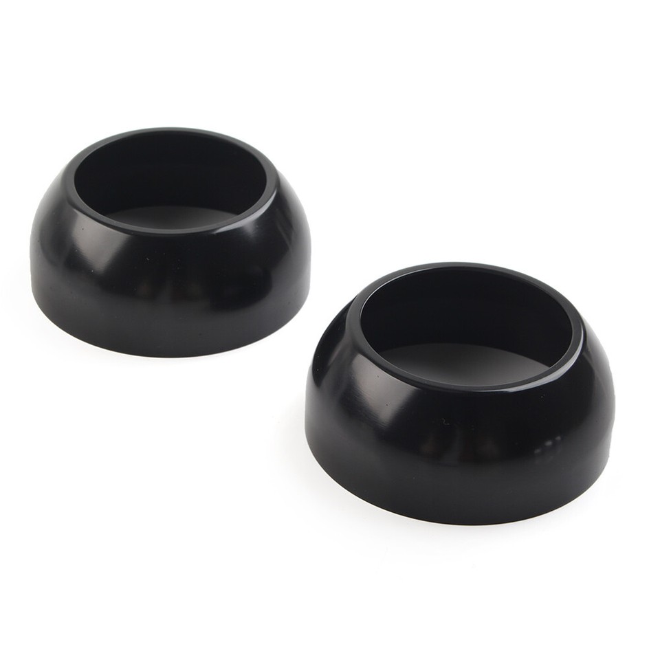 2x Fork Boot Cap Covers 39mm For Harley Sportster Dyna FXR 1988-1994 ...