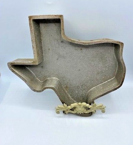 Vintage Texas State Baking Pan The Pan Handler Texas Metal Luftkin Cast ...