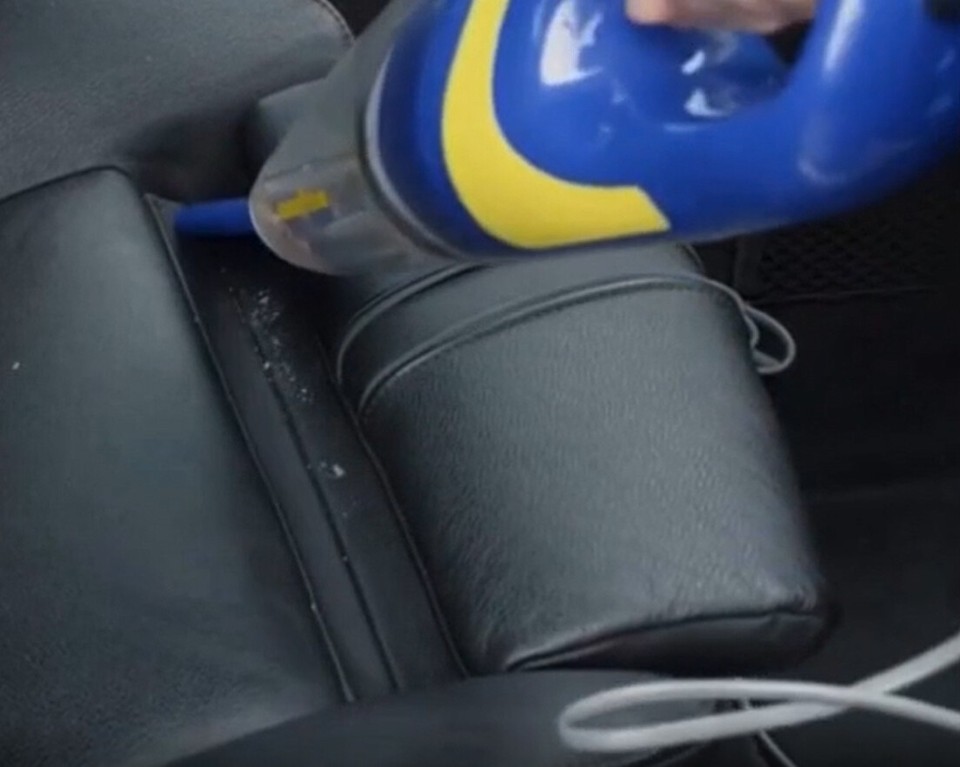 Goodyear 60W 12v Wet and Dry Car Vacuum Cleaner Long Cord Cyclone ...