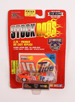 VTG 1997 Racing Champions Stock Rods Diecast Car #10 Ricky Rudd Tide 1/ ...