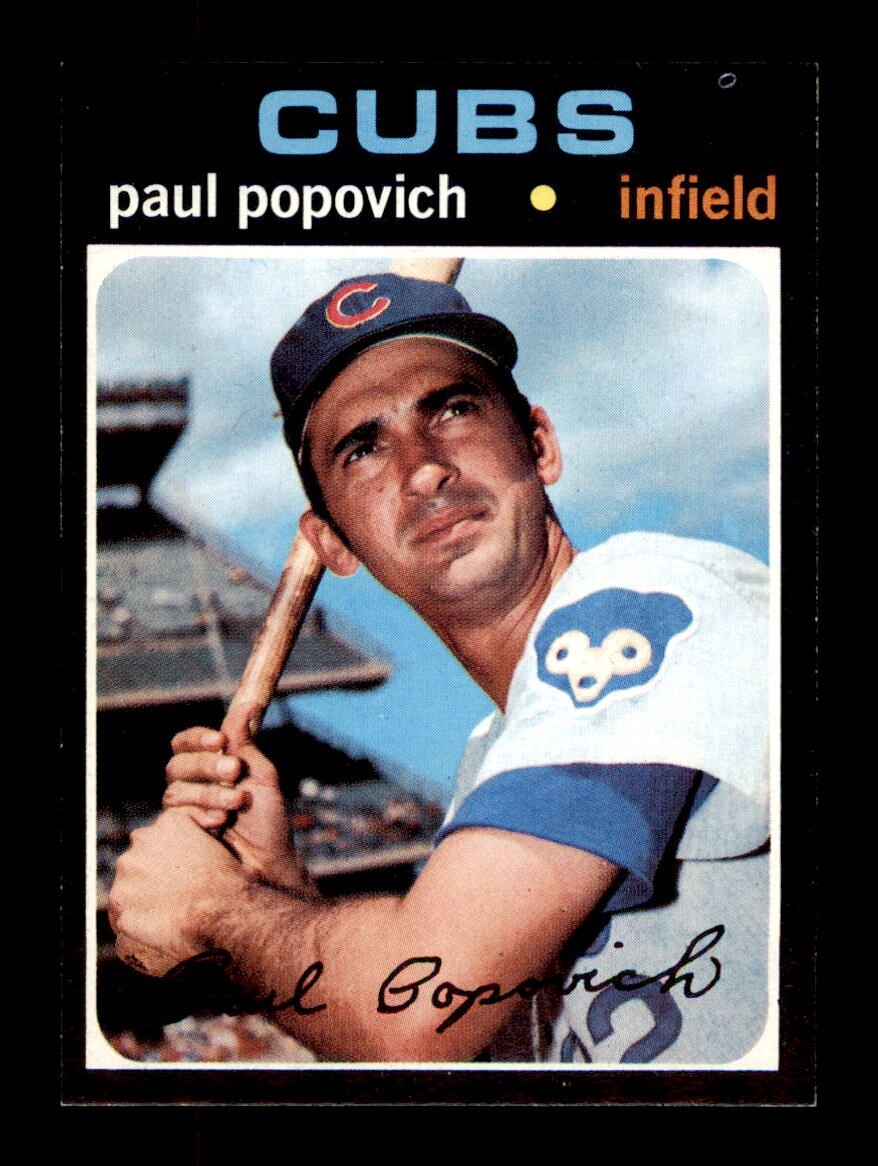 1971 Topps Baseball #726 Paul Popovich NM/MT | eBay