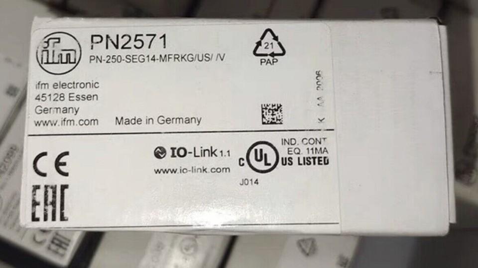 NEW IFM PN2571 pressure sensor Free Shipping | eBay