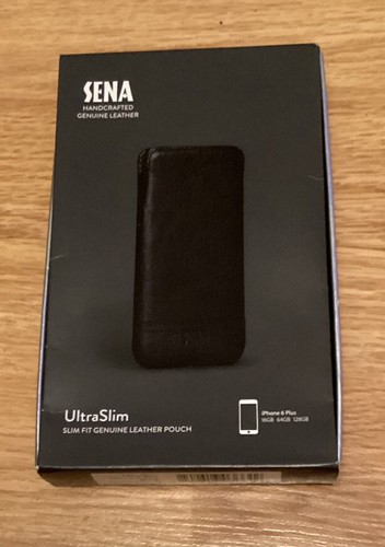 SENA HANDCRAFTED ULTRA-SLIM GENUINE LEATHER CASE POUCH - IPHONE 6 PLUS ...